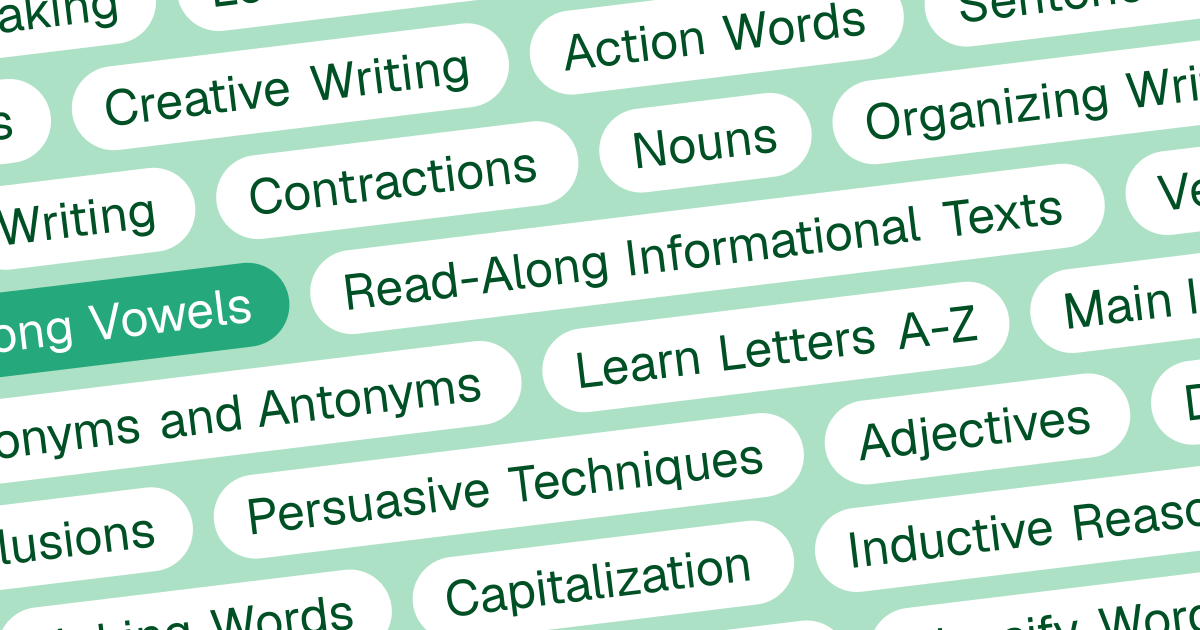 Short and Long Vowels • Library • Lenny Learning