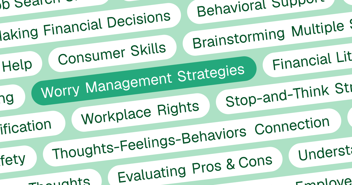 Worry Management Strategies • Library • Lenny Learning