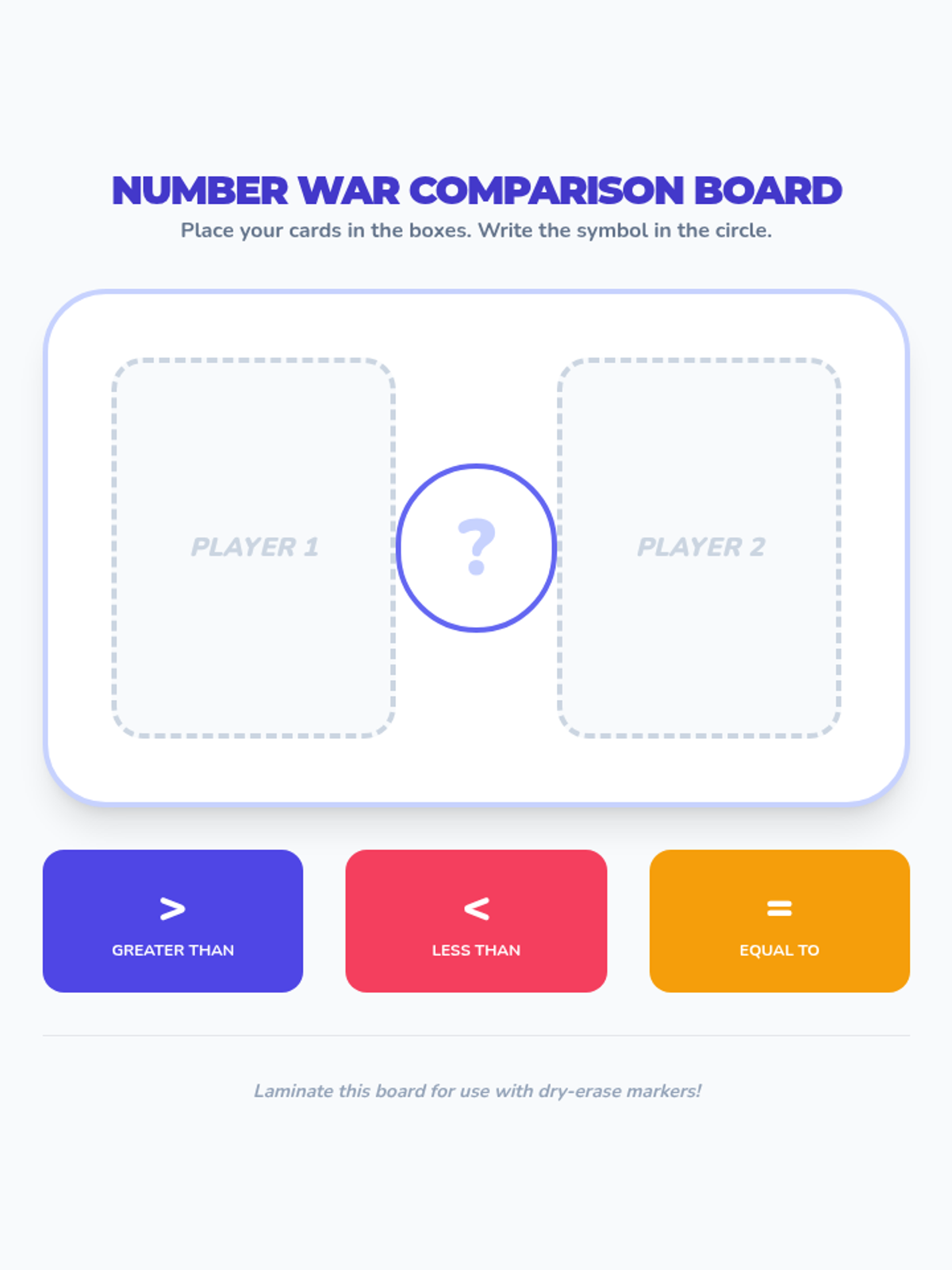 Number Showdown • Lesson • Lenny Learning