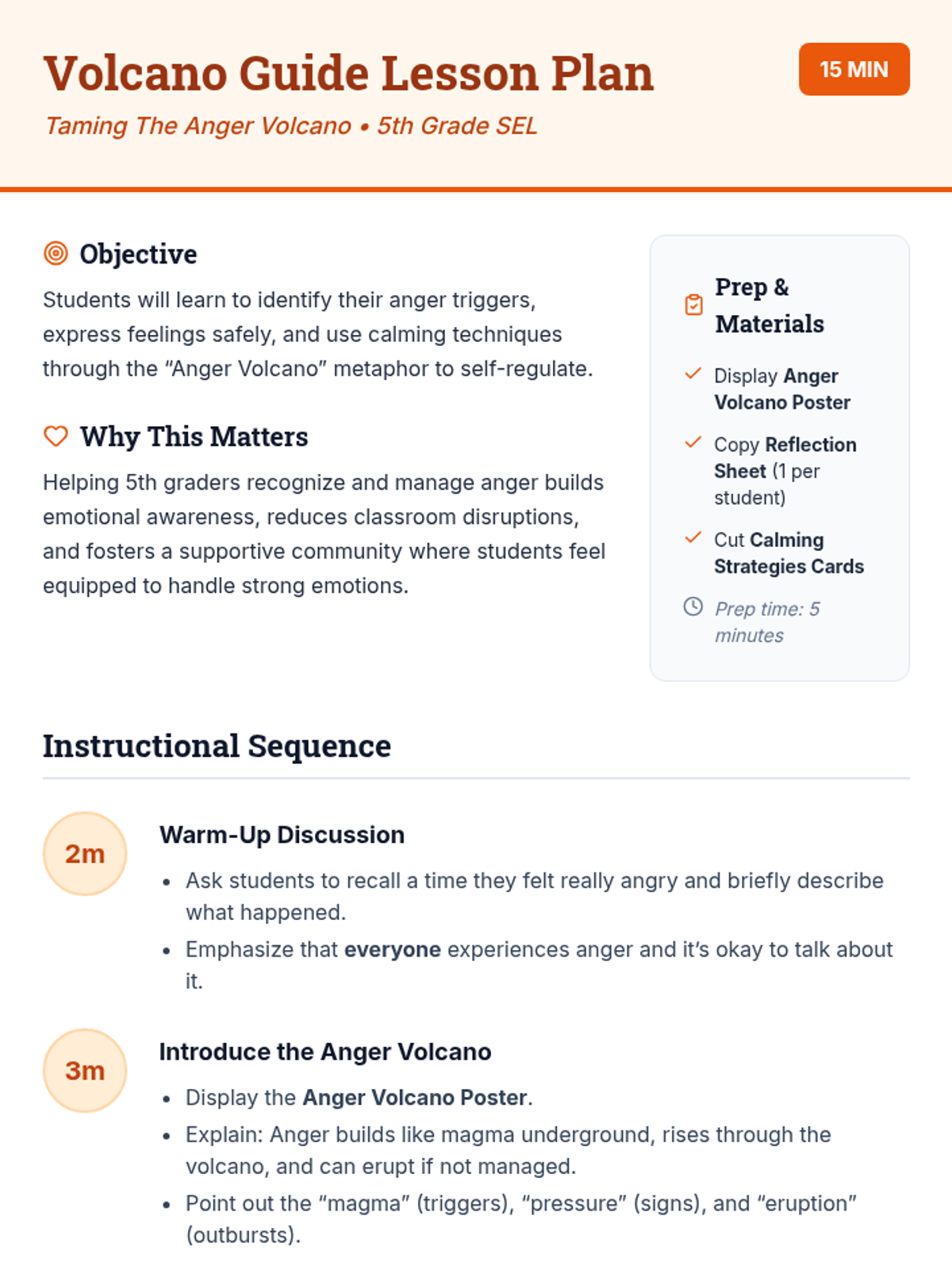 Taming The Anger Volcano • Lesson • Lenny Learning