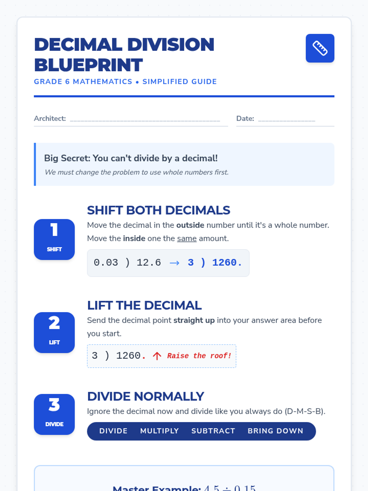 Decimal Mastery • Lesson • Lenny Learning