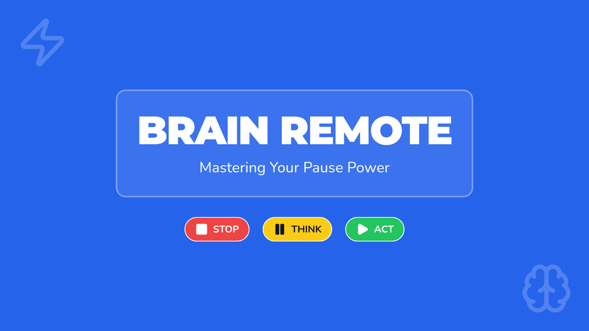 Remote Control Brain • Lesson • Lenny Learning