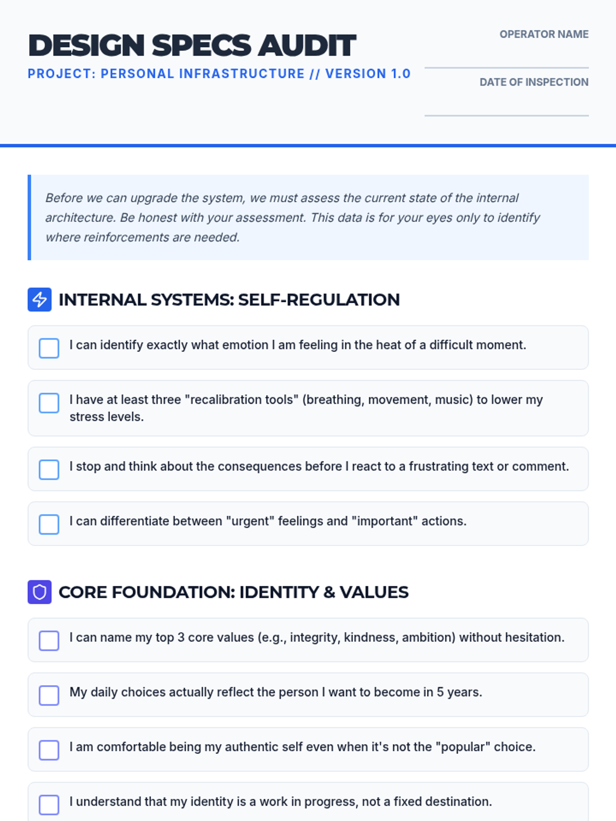 Architect of Self • Lesson • Lenny Learning