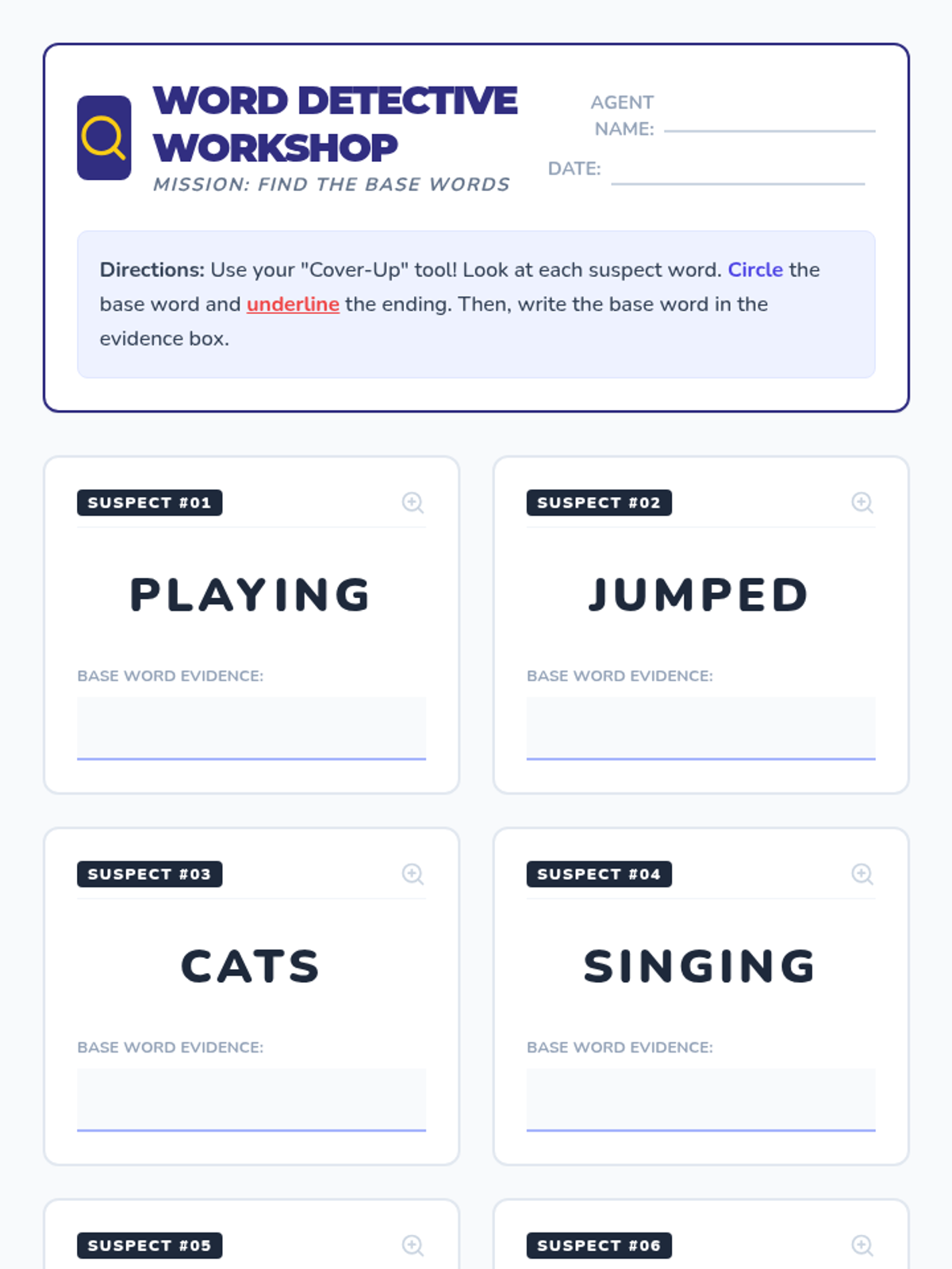 Word Detective Workshop • Lesson • Lenny Learning