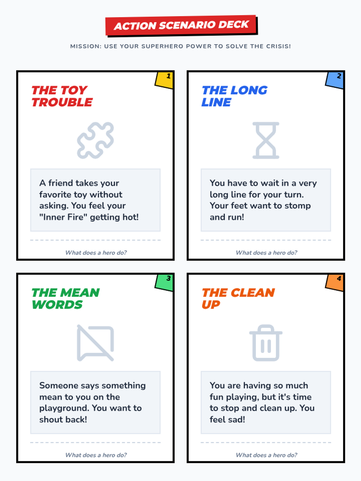 Superhero Self-Control • Lesson • Lenny Learning