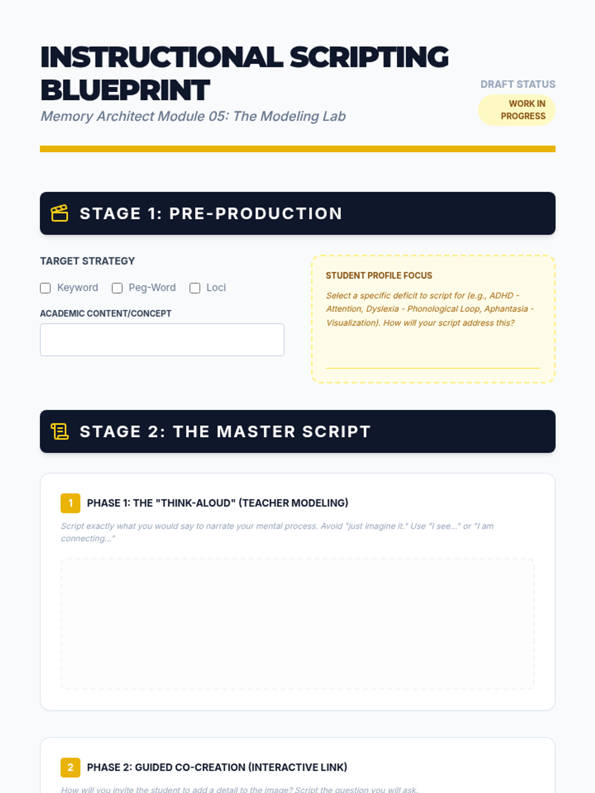 Instructional Scripting for Strategy Instruction • Lesson • Lenny Learning