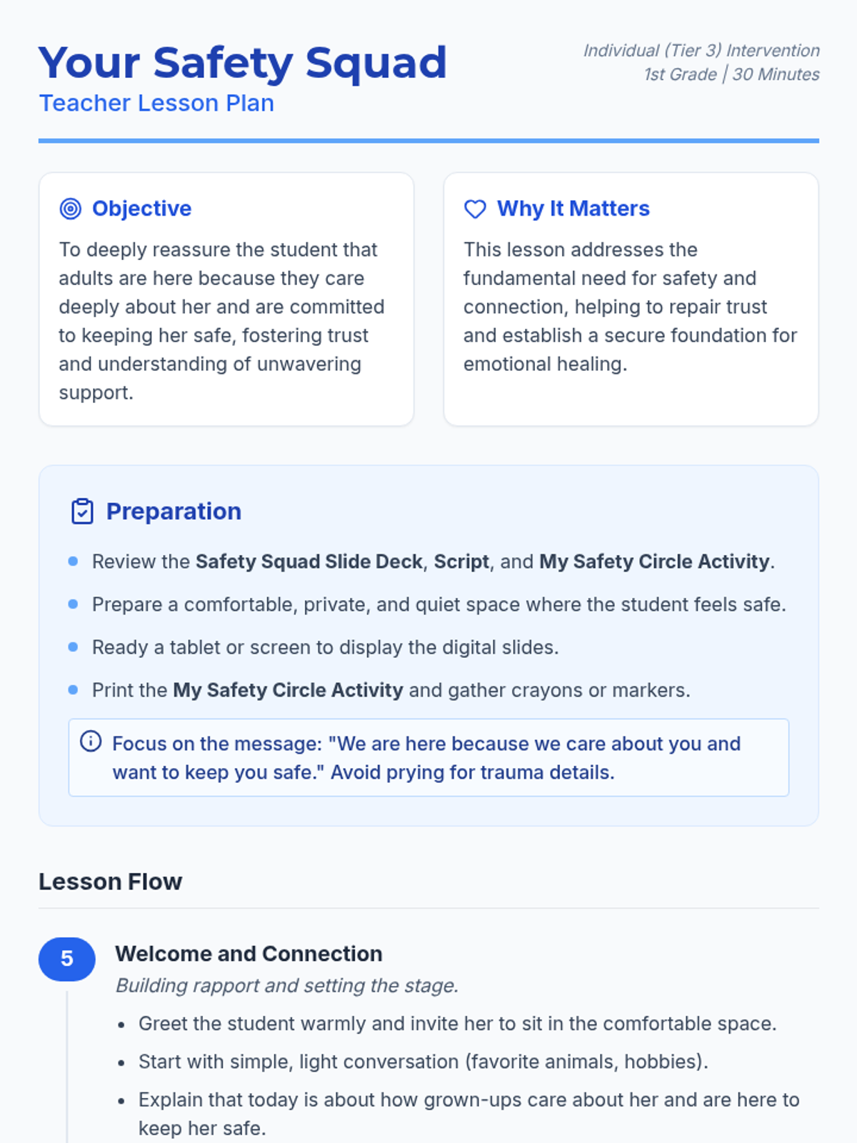 Your Safety Squad • Lesson • Lenny Learning