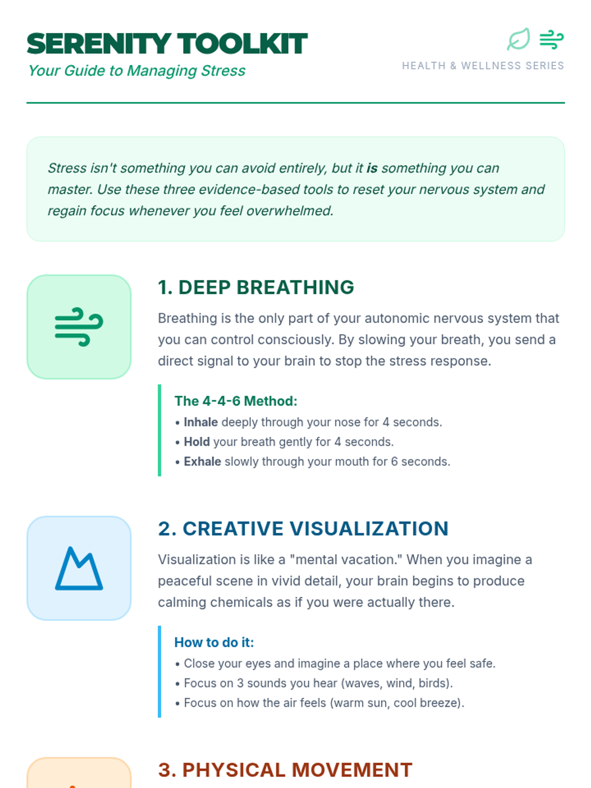 Stress Management Techniques • Lesson • Lenny Learning