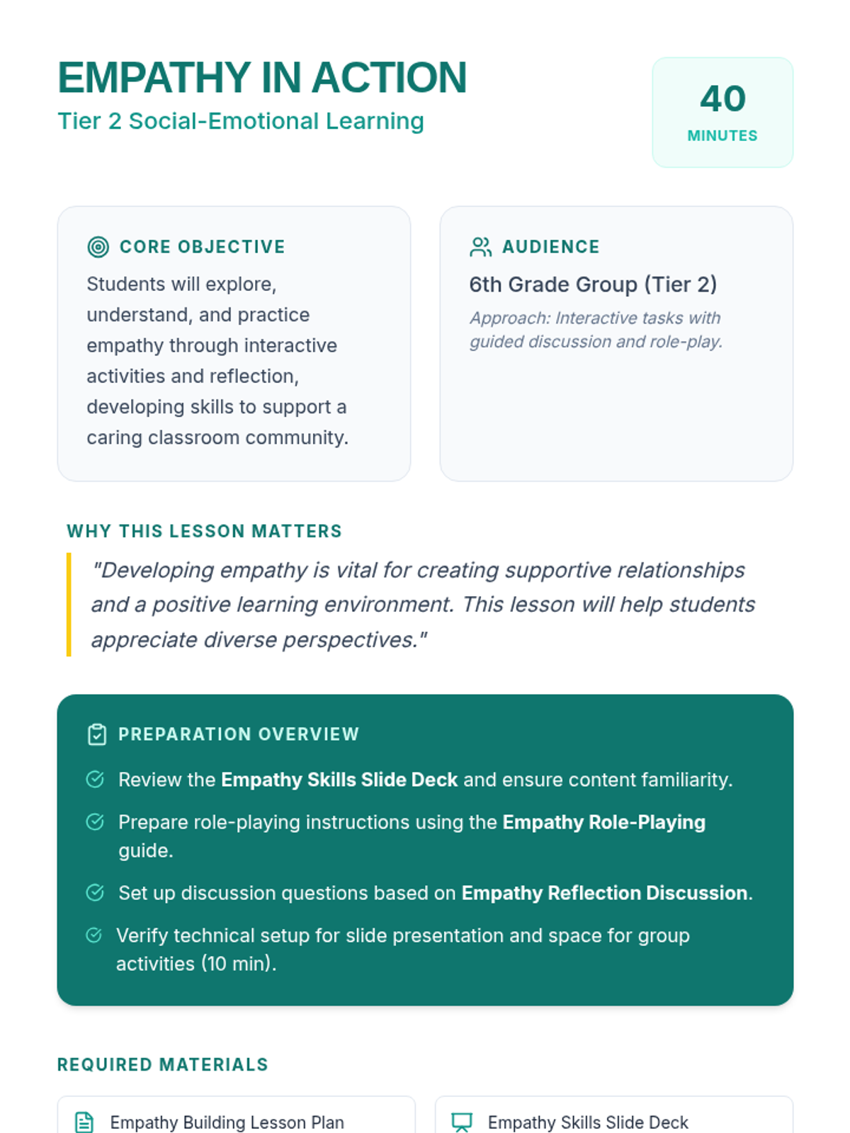 Empathy in Action • Lesson • Lenny Learning