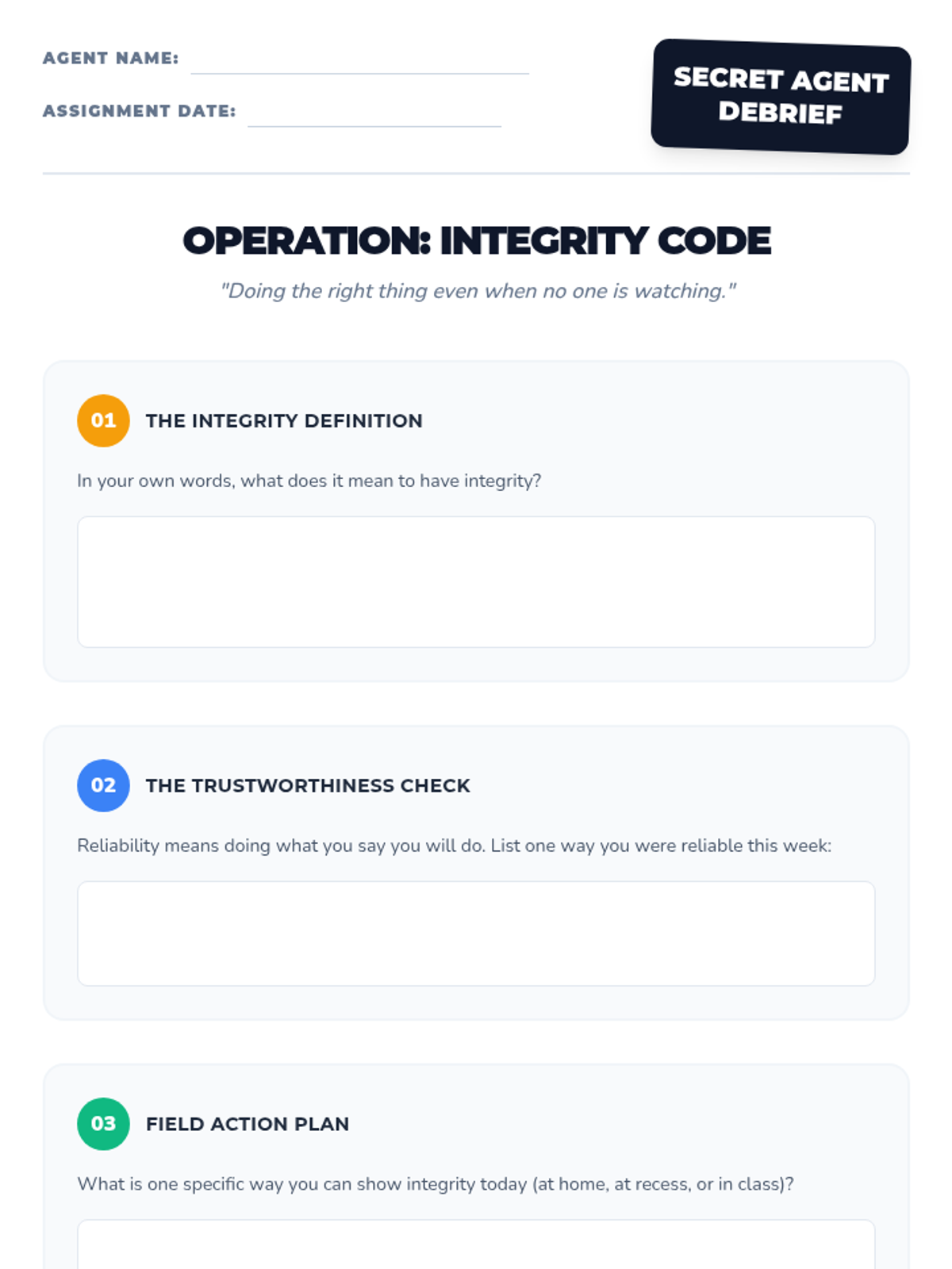 The Integrity Code • Lesson • Lenny Learning