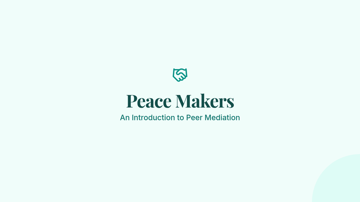 Peace Makers • Lesson • Lenny Learning