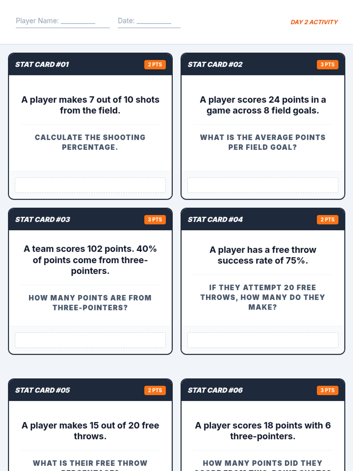 Basketball Math Challenge • Sequence • Lenny Learning