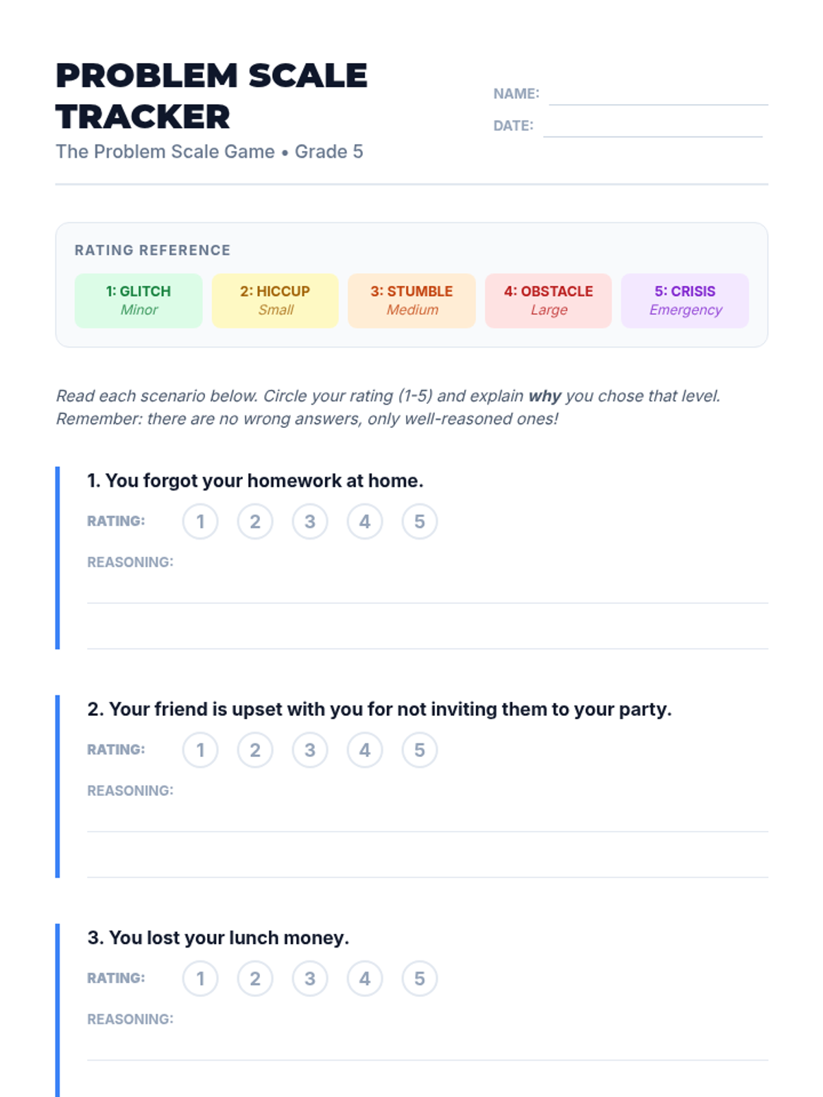 The Problem Scale Game • Lesson • Lenny Learning