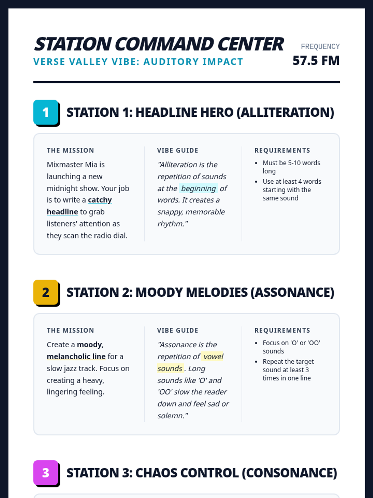 Sonic Boom Sound Devices • Lesson • Lenny Learning