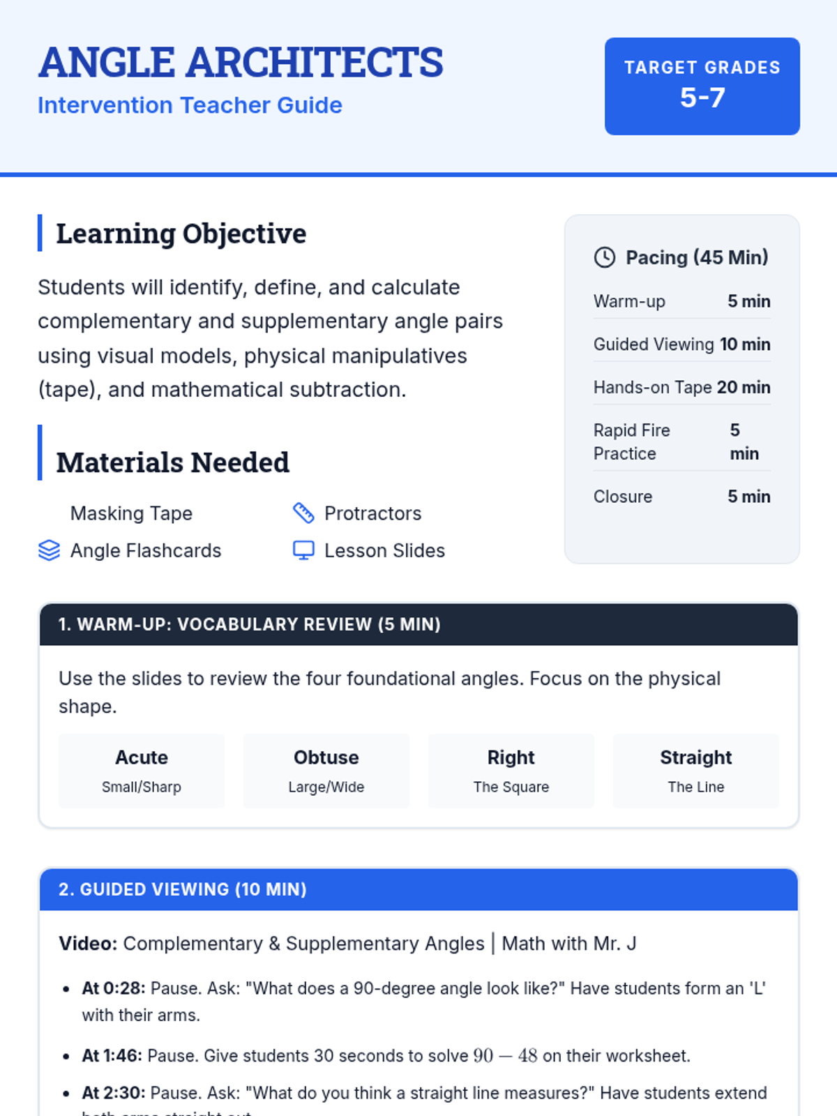 Angle Architects • Lesson • Lenny Learning