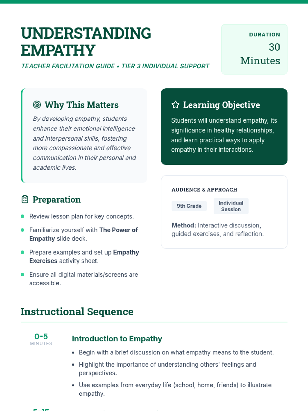Empathy in Action • Lesson • Lenny.com