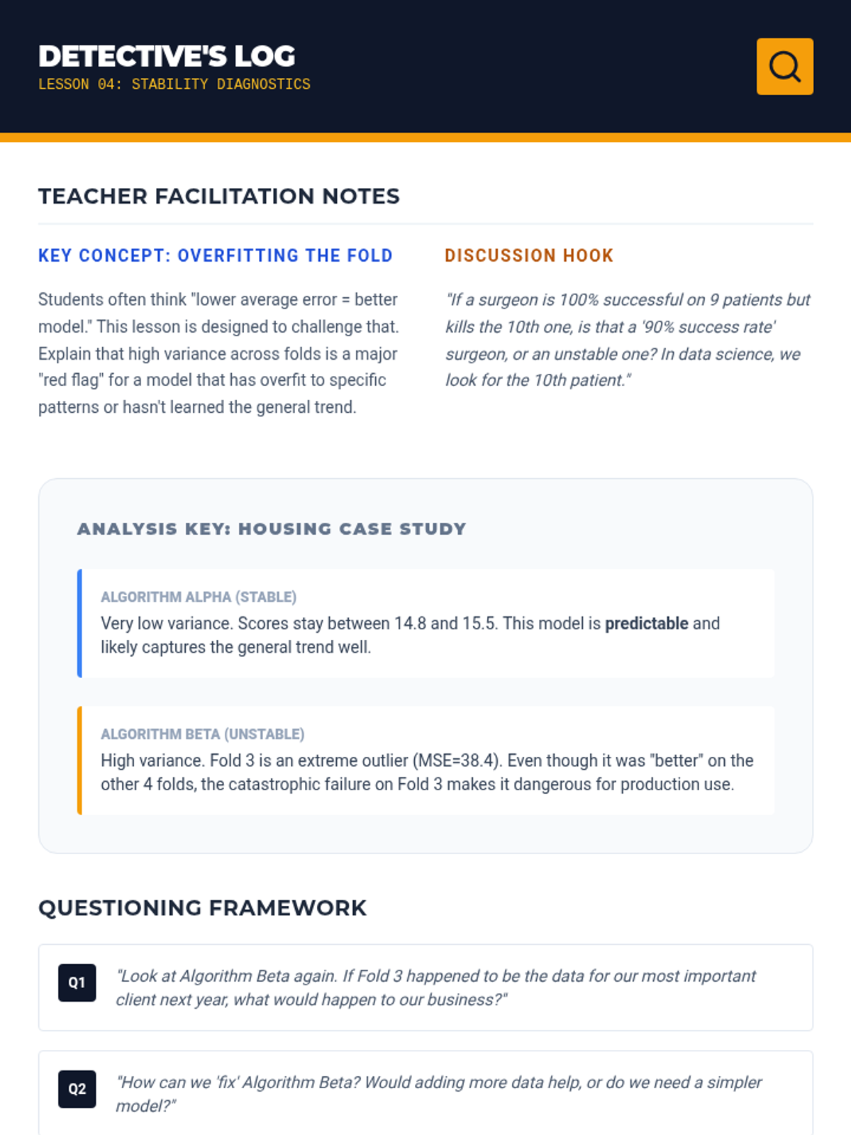 Model Stress Test • Sequence • Lenny Learning