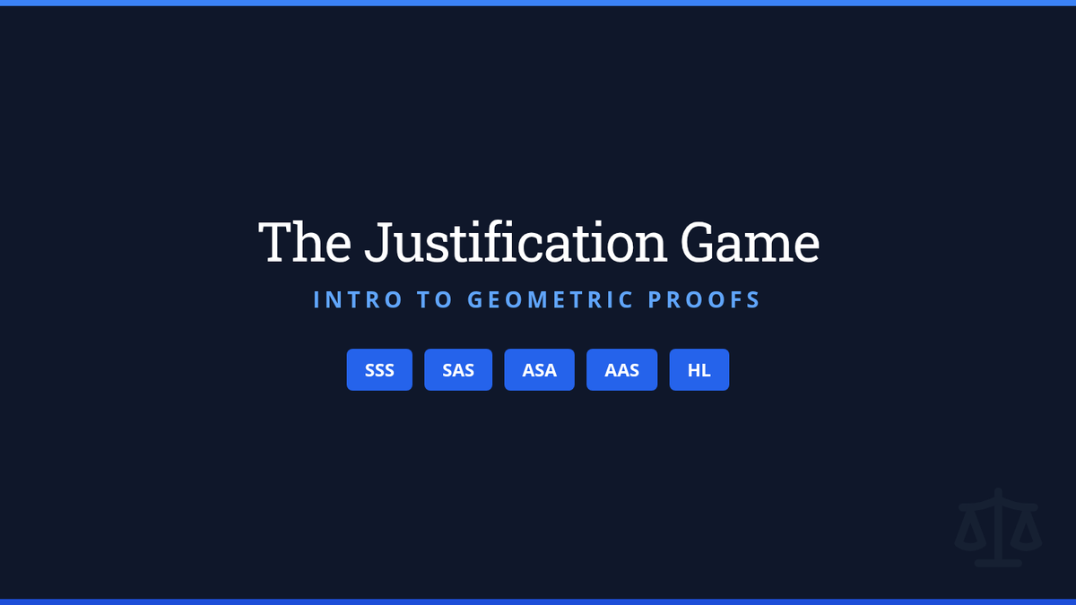 The Justification Game • Lesson • Lenny Learning