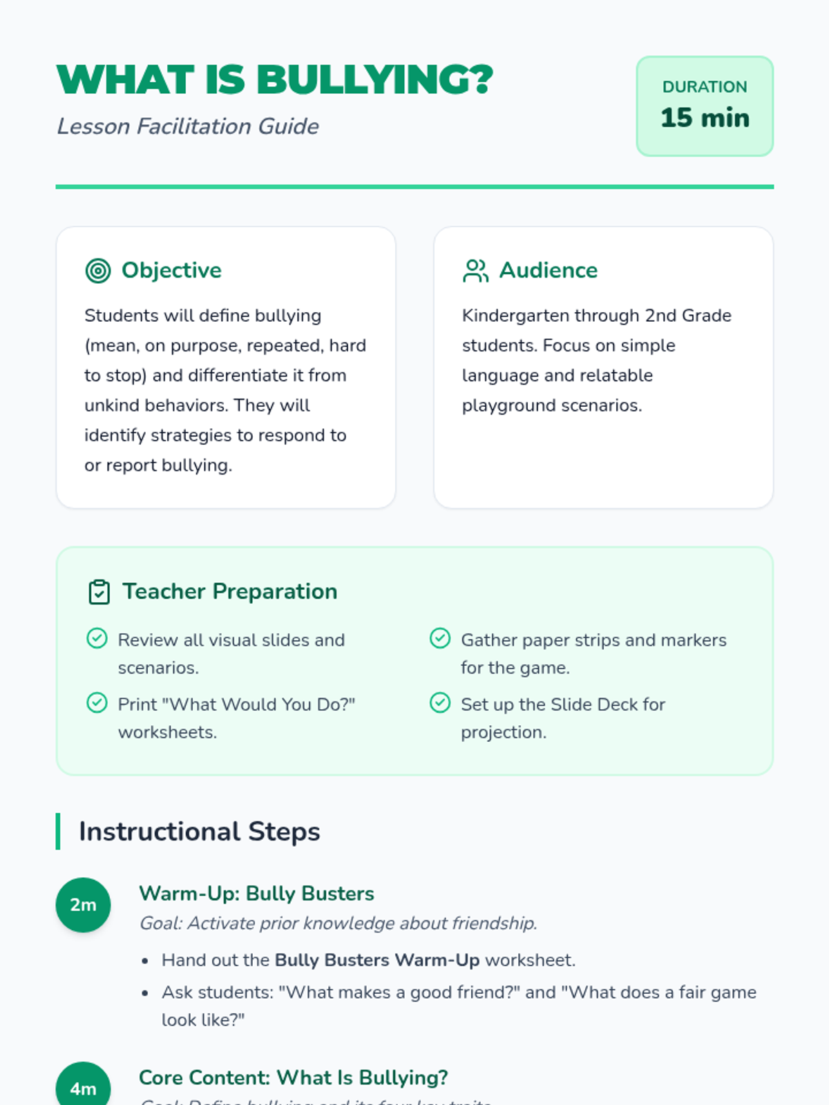 What is Bullying • Lesson • Lenny.com