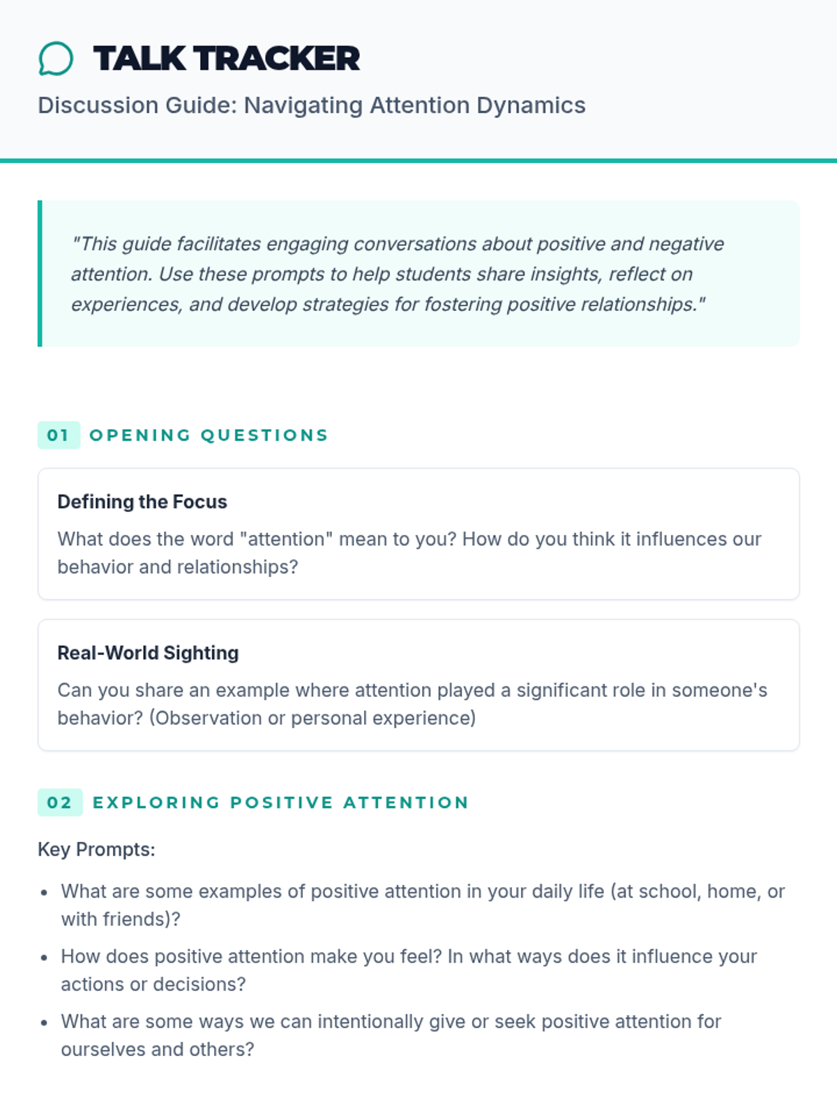 Attention Logic • Lesson • Lenny Learning