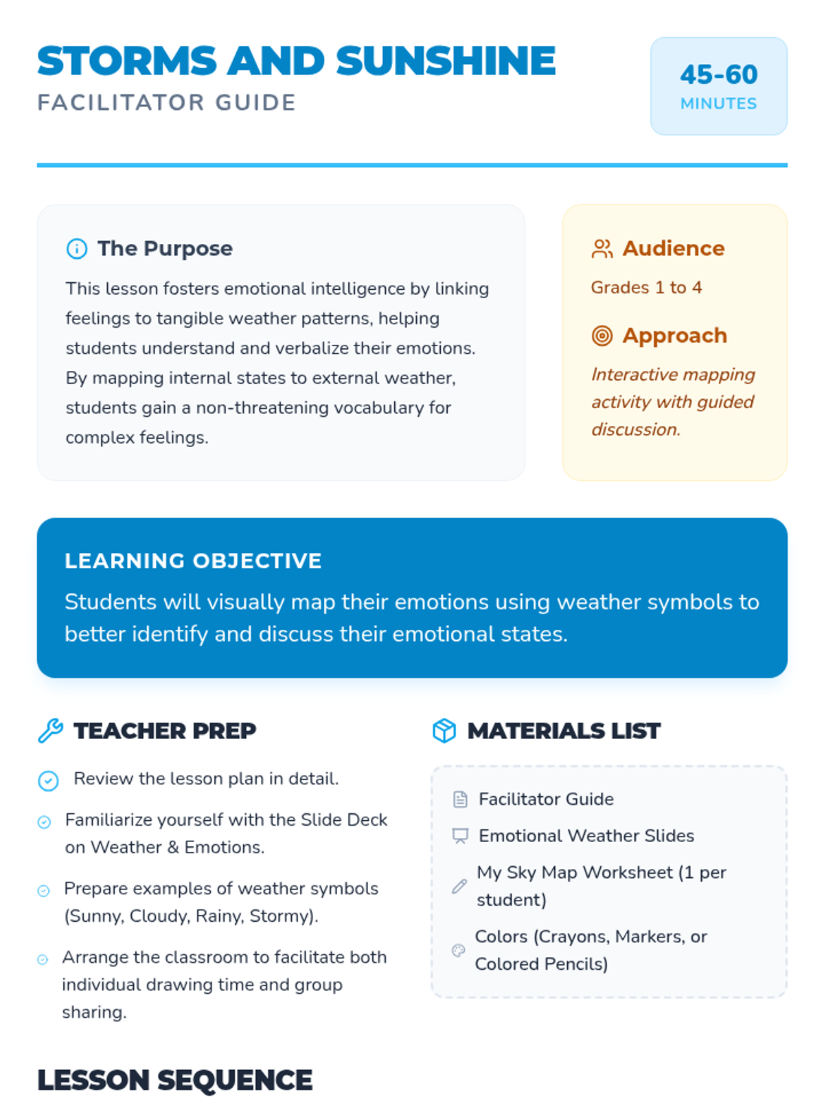 Emotional Weather Mapping • Lesson • Lenny Learning