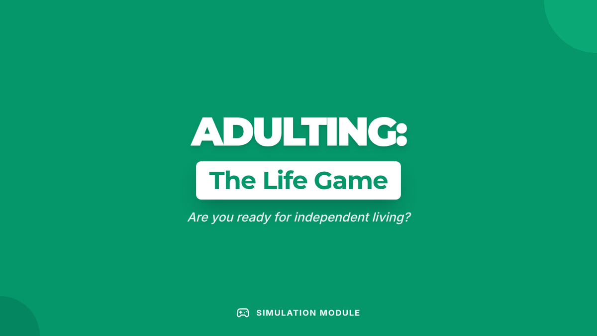 Adulting The Life Game • Lesson • Lenny Learning