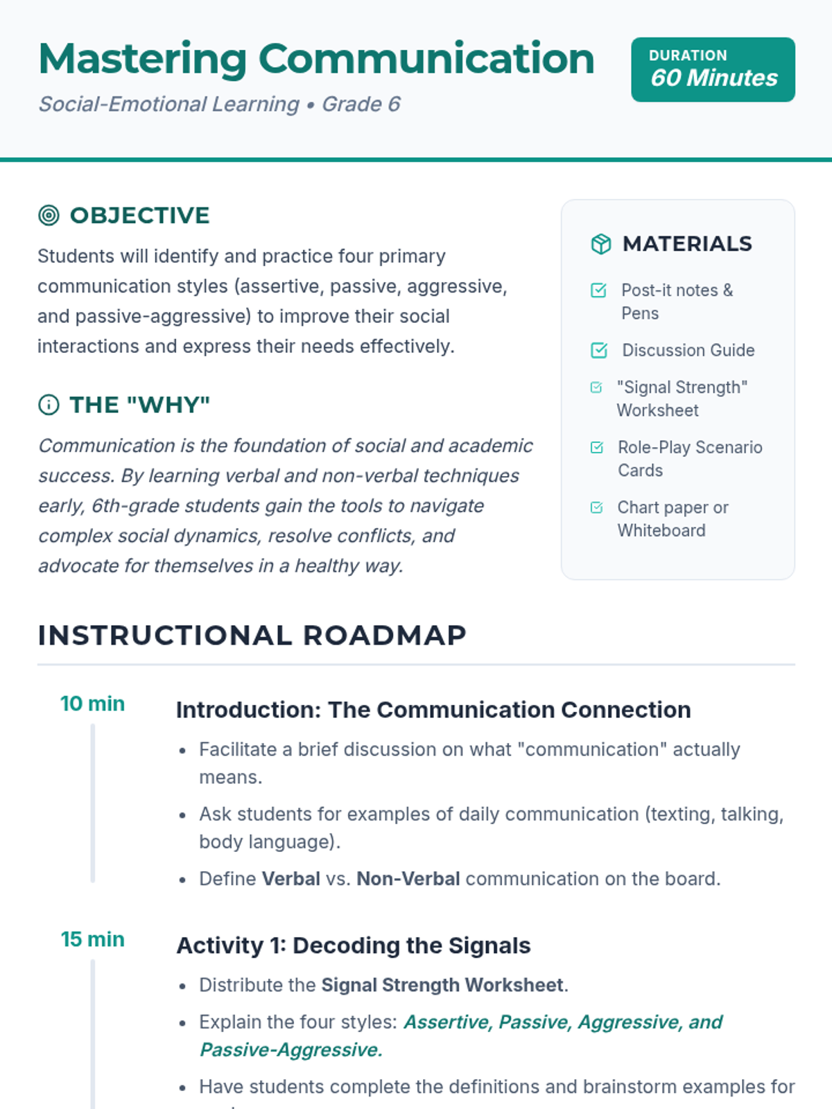 Mastering Communication • Lesson • Lenny Learning