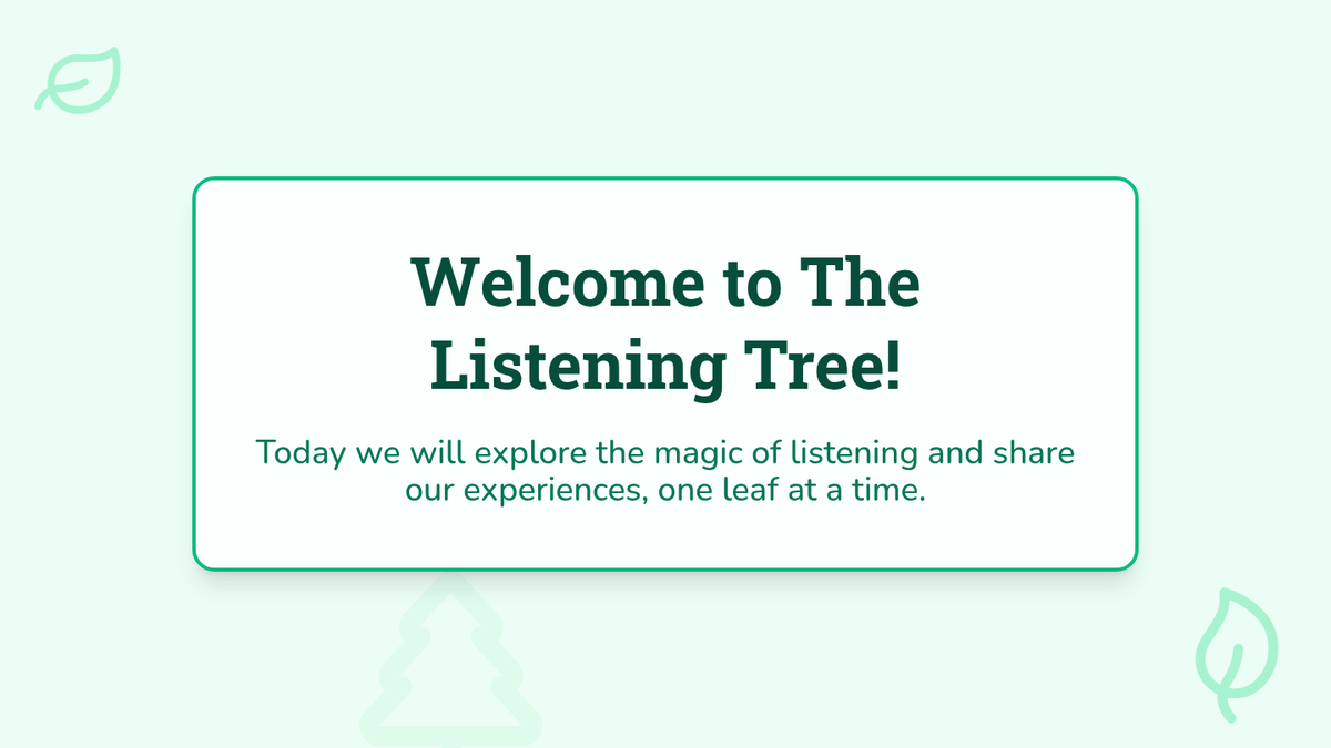 The Listening Tree • Lesson • Lenny.com