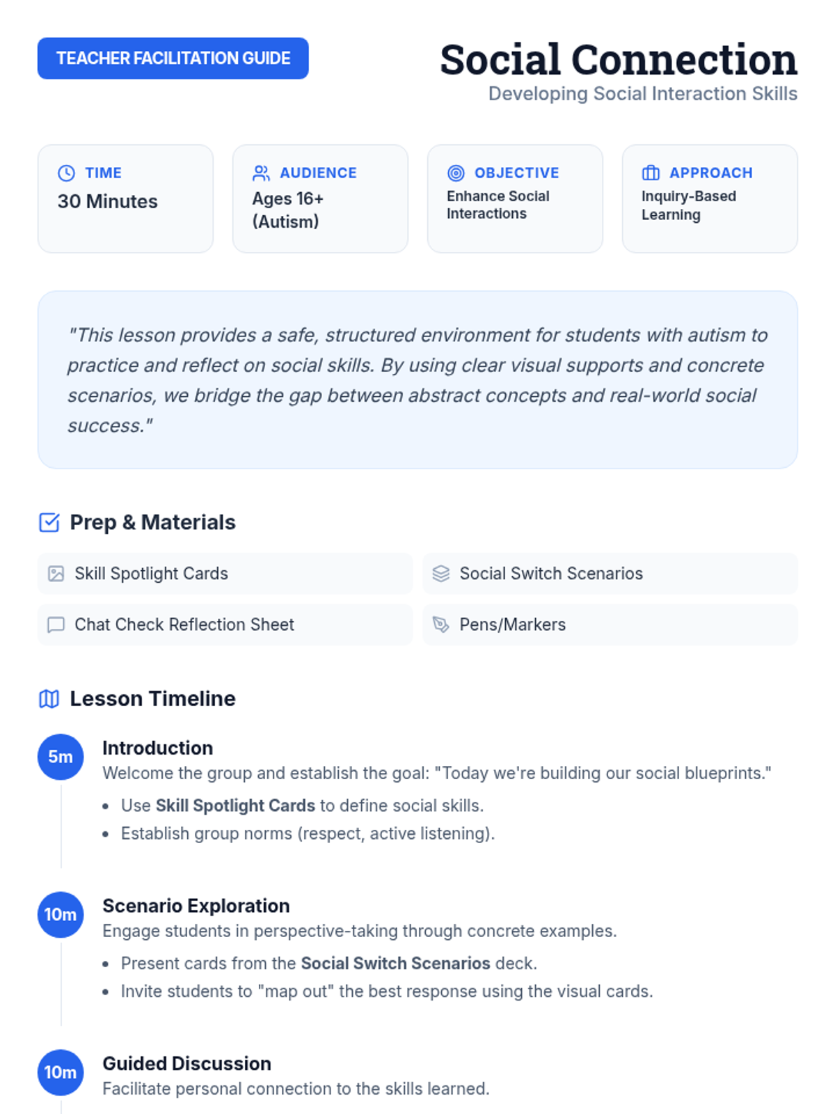 Social Connection • Lesson • Lenny Learning