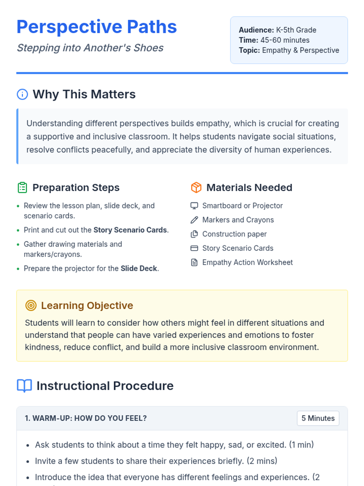 Perspective Paths • Lesson • Lenny Learning
