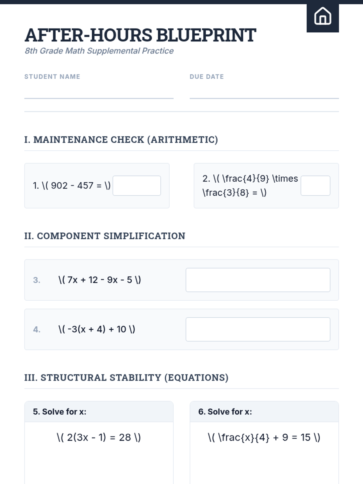 Blueprint Math Review • Lesson • Lenny Learning