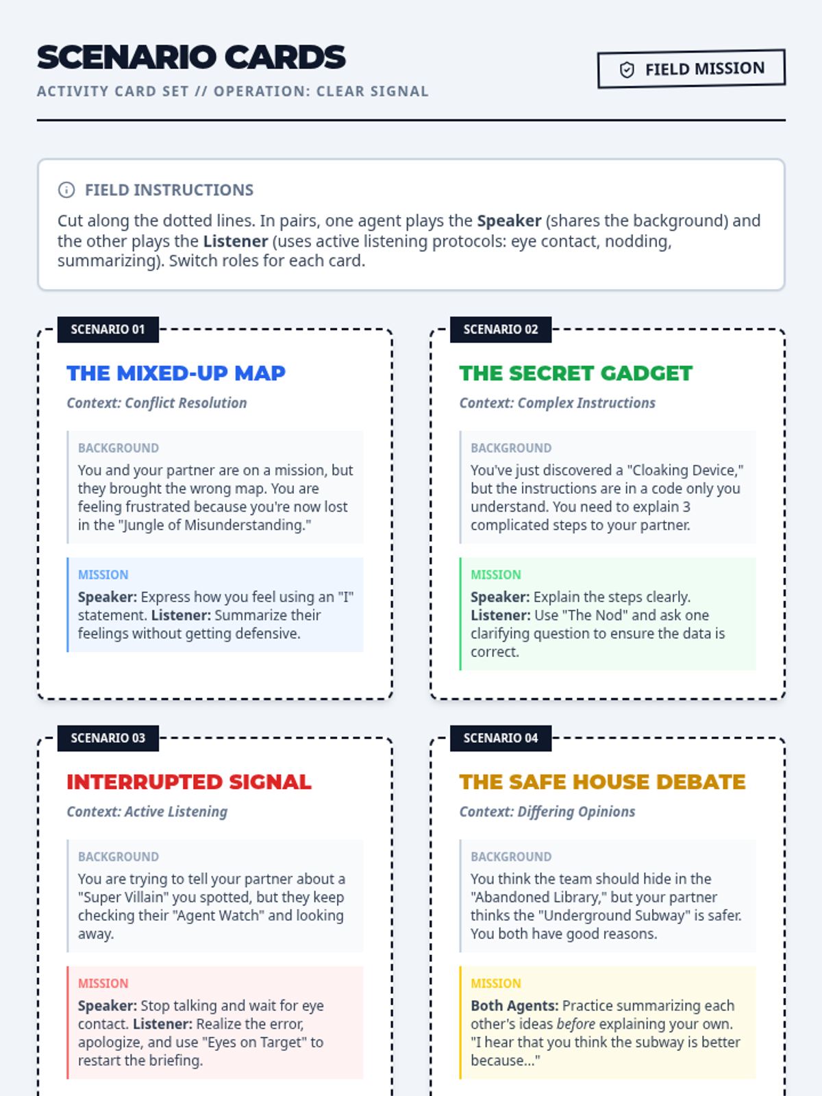 Communication Code Breakers • Lesson • Lenny Learning