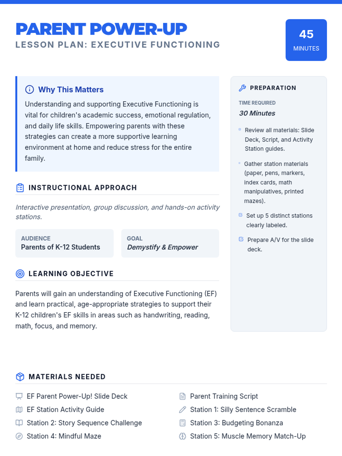 Parent Power Up • Lesson • Lenny Learning