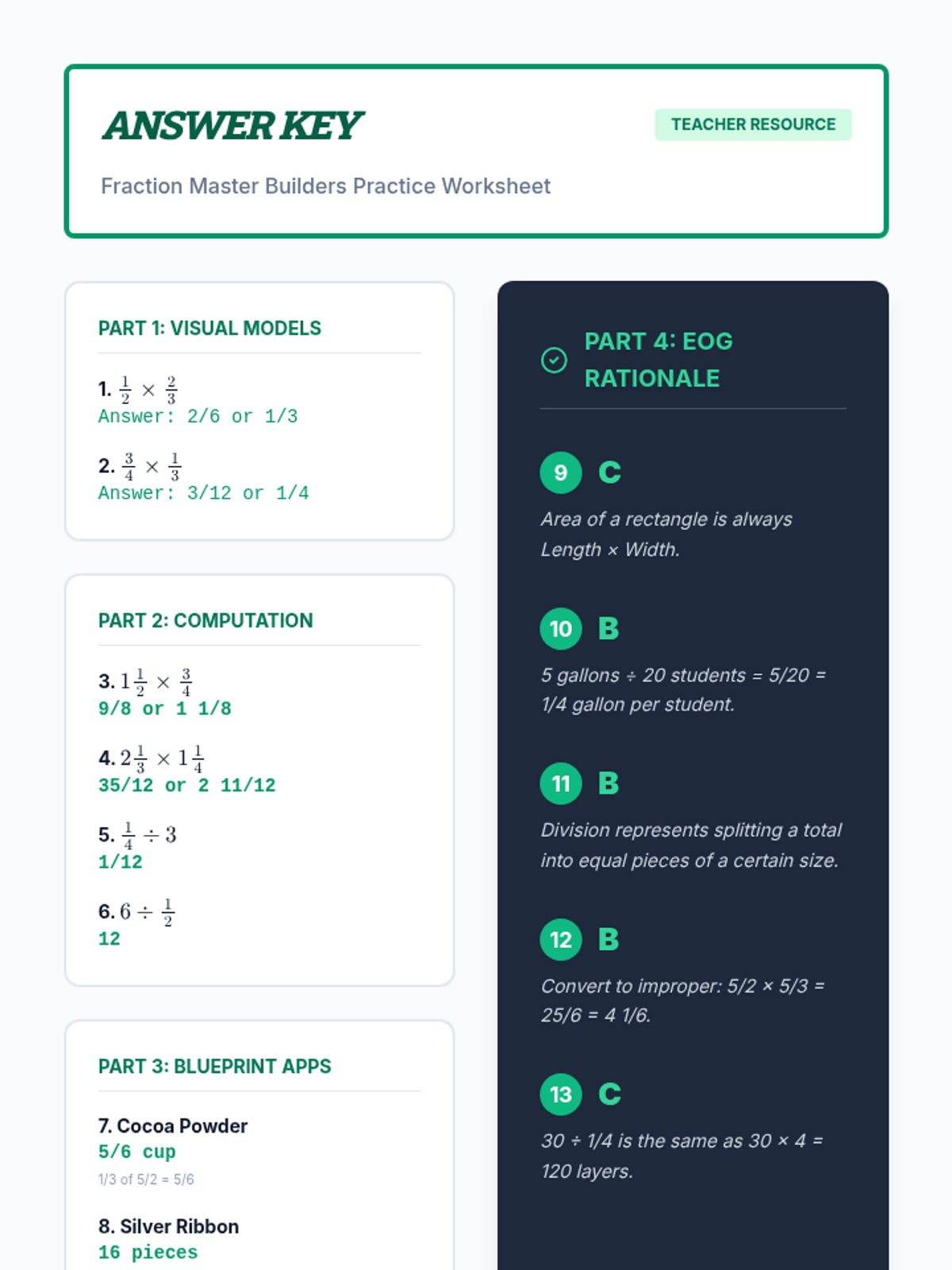 Fraction Master Builders • Lesson • Lenny Learning