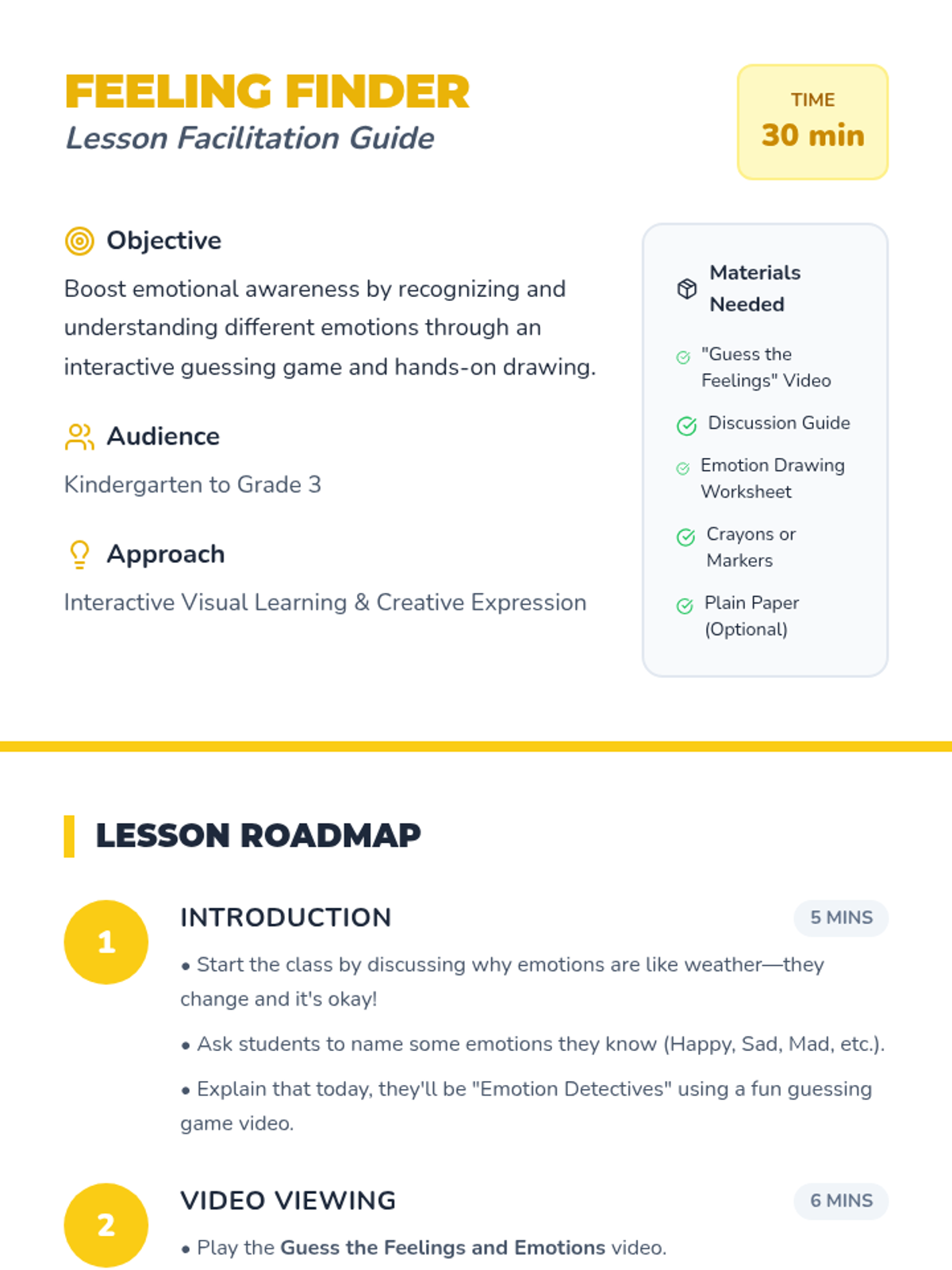Guess the Feelings Interactive • Lesson • Lenny Learning