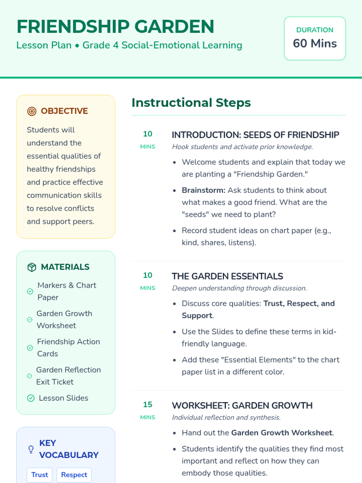 Healthy Friendships • Lesson • Lenny Learning