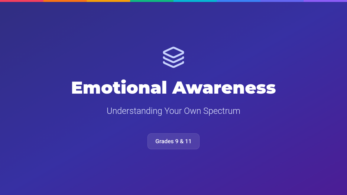 Emotional Awareness Spectrum • Lesson • Lenny Learning