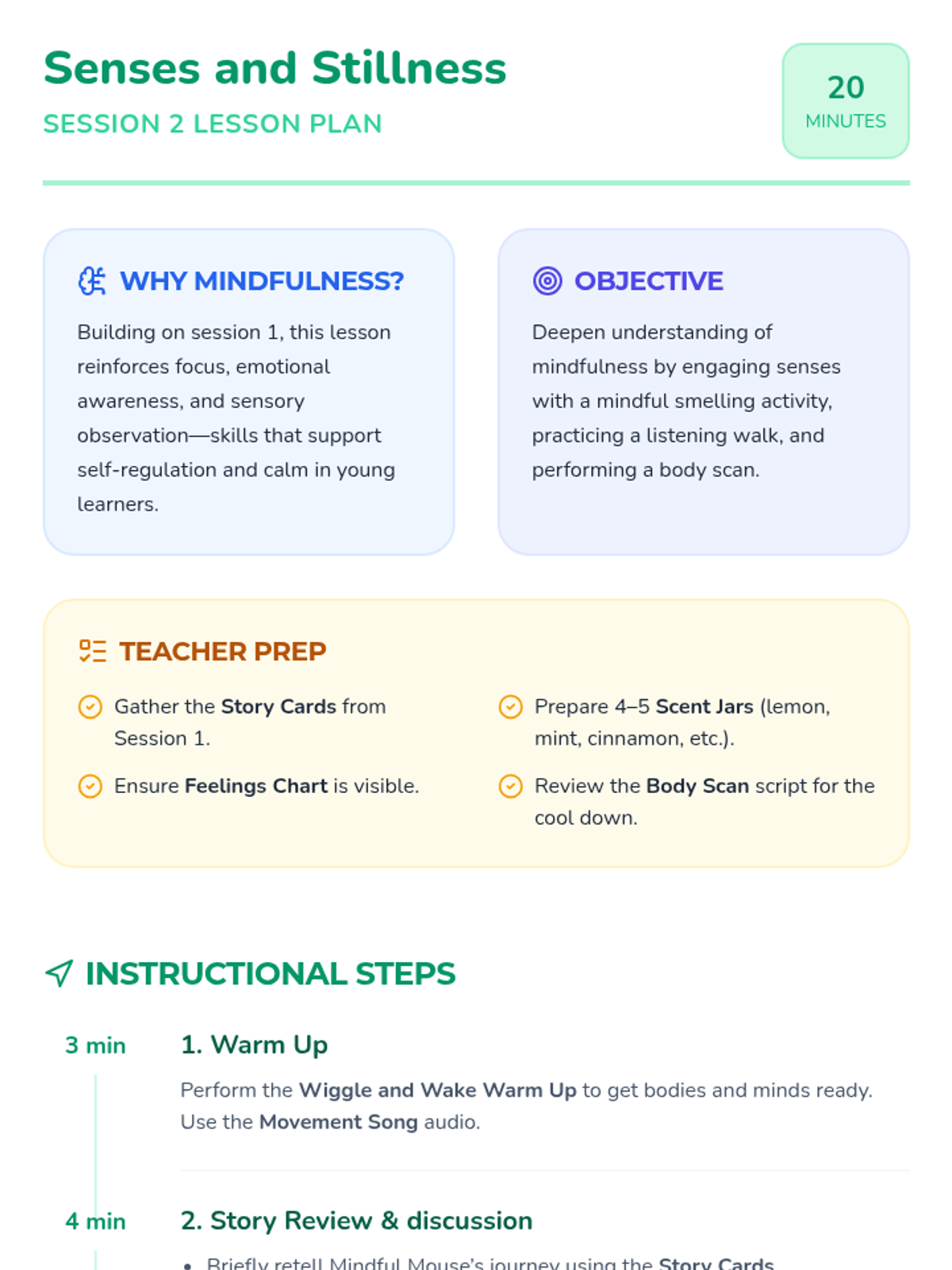 Session 2 Lesson Plan • Material • Lenny Learning