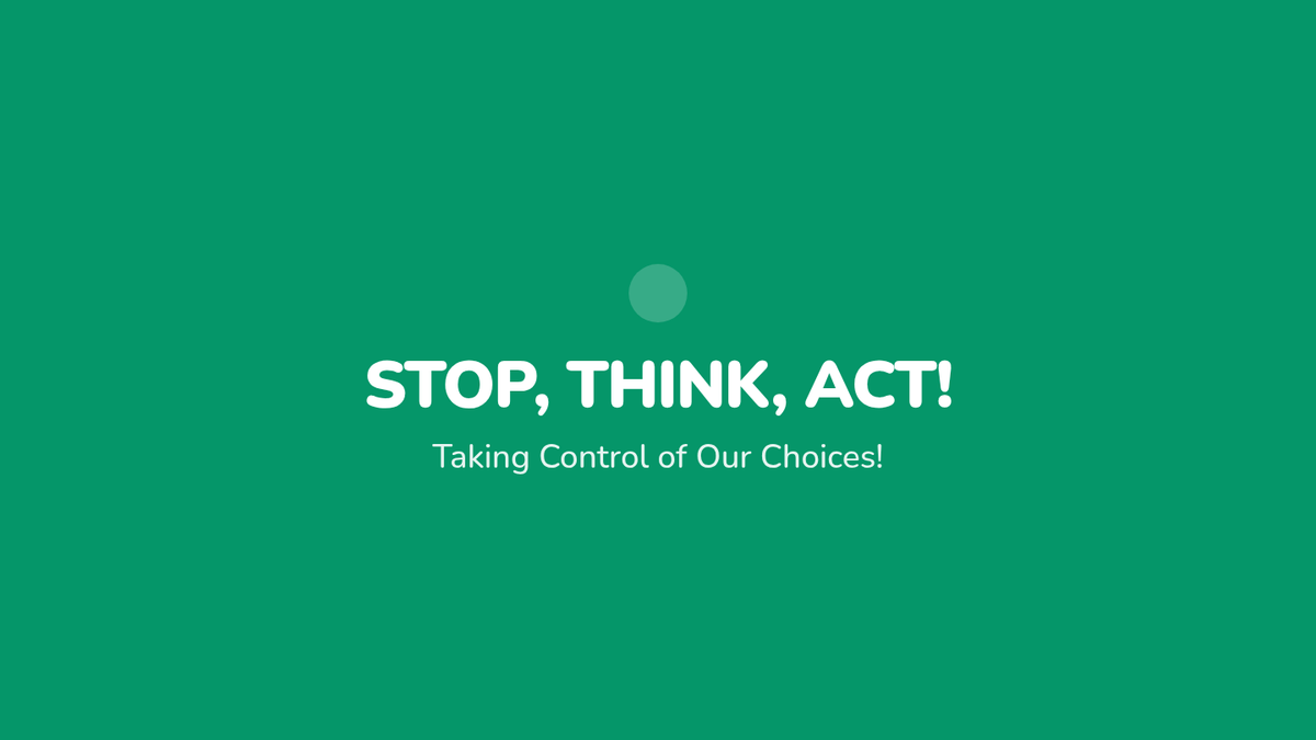 Stop Think Act • Lesson • Lenny Learning