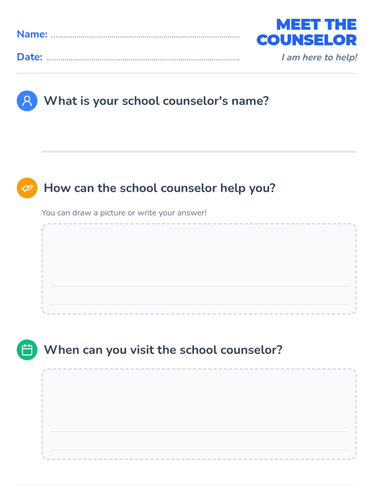 Meet the School Counselor • Lesson • Lenny Learning