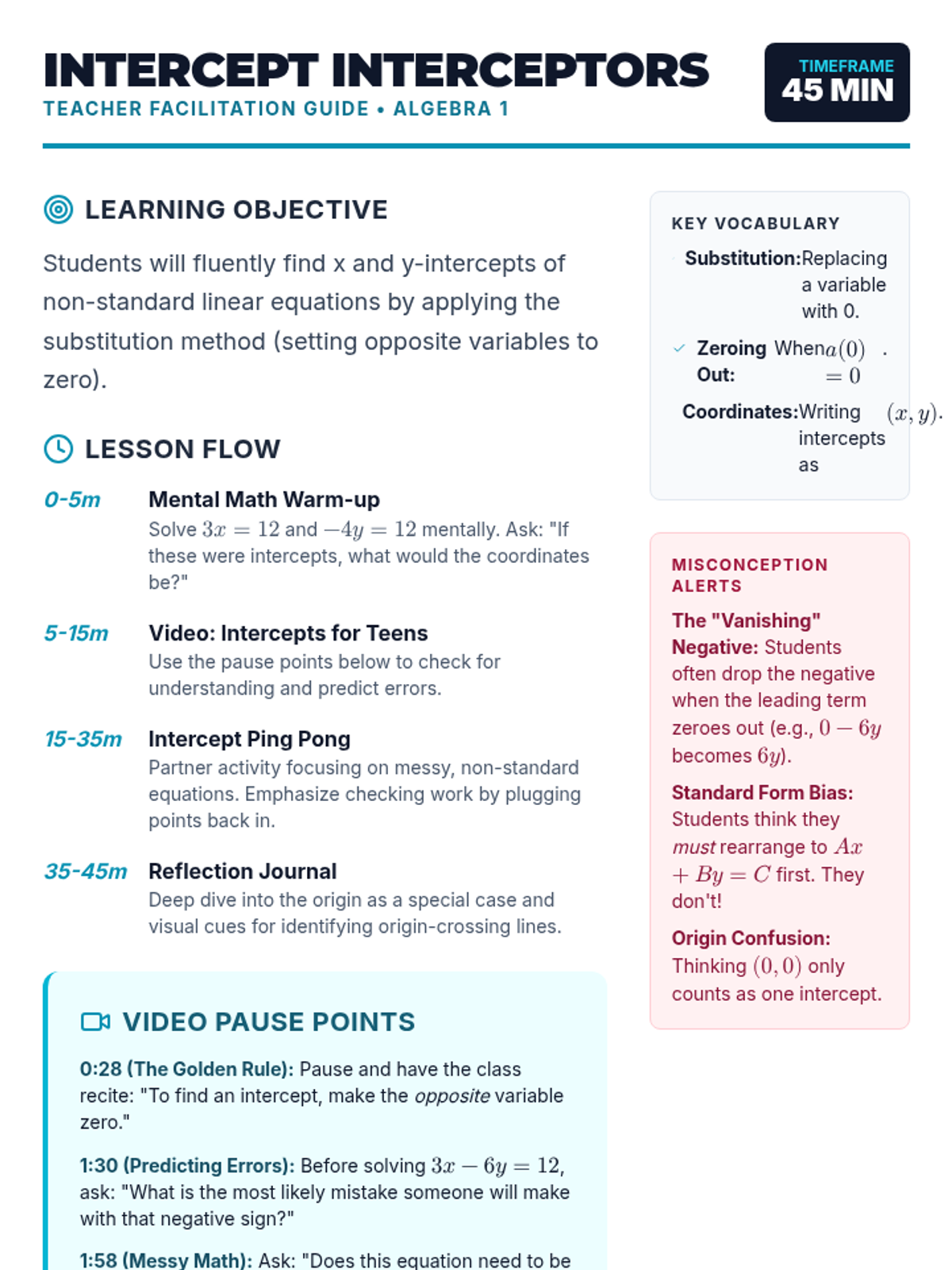 Intercept Interceptors • Lesson • Lenny Learning