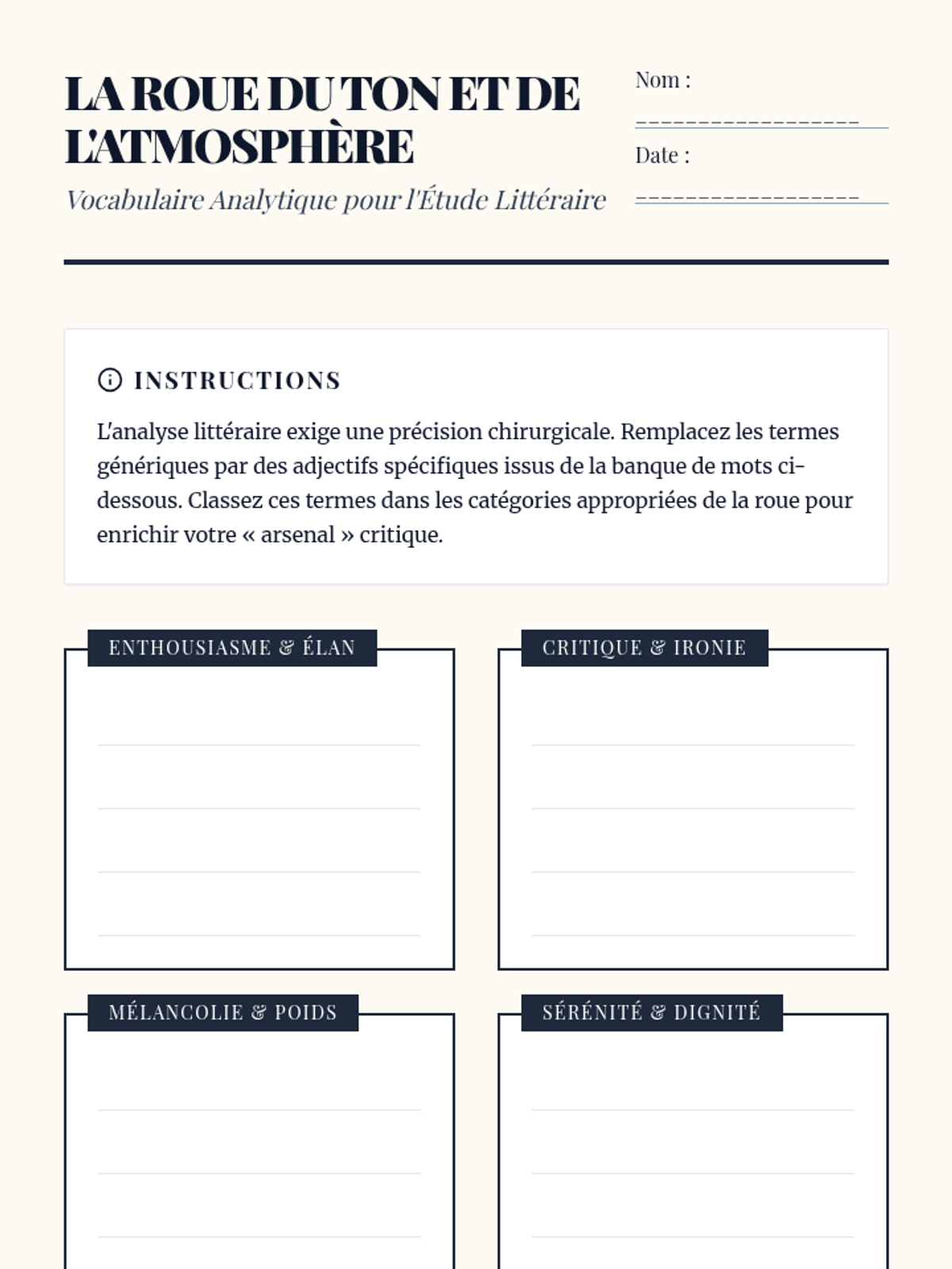 Literary Nuance Sequence • Sequence • Lenny Learning