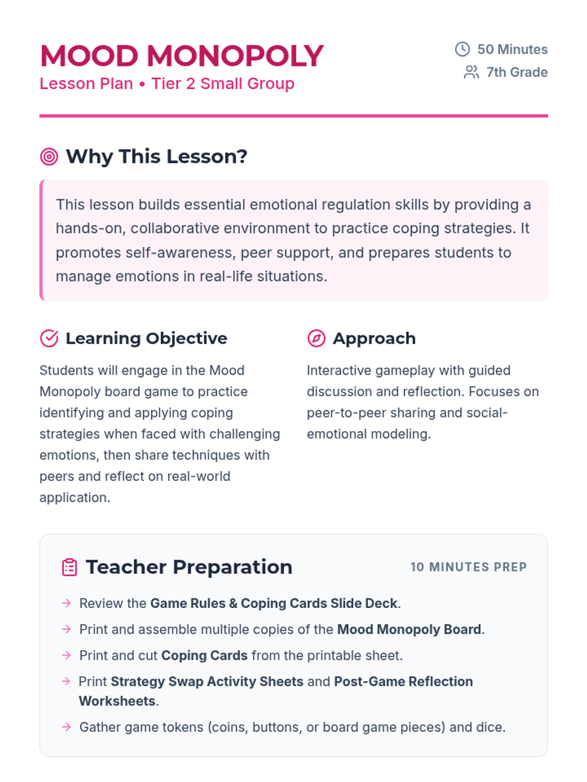 Mood Monopoly • Lesson • Lenny Learning