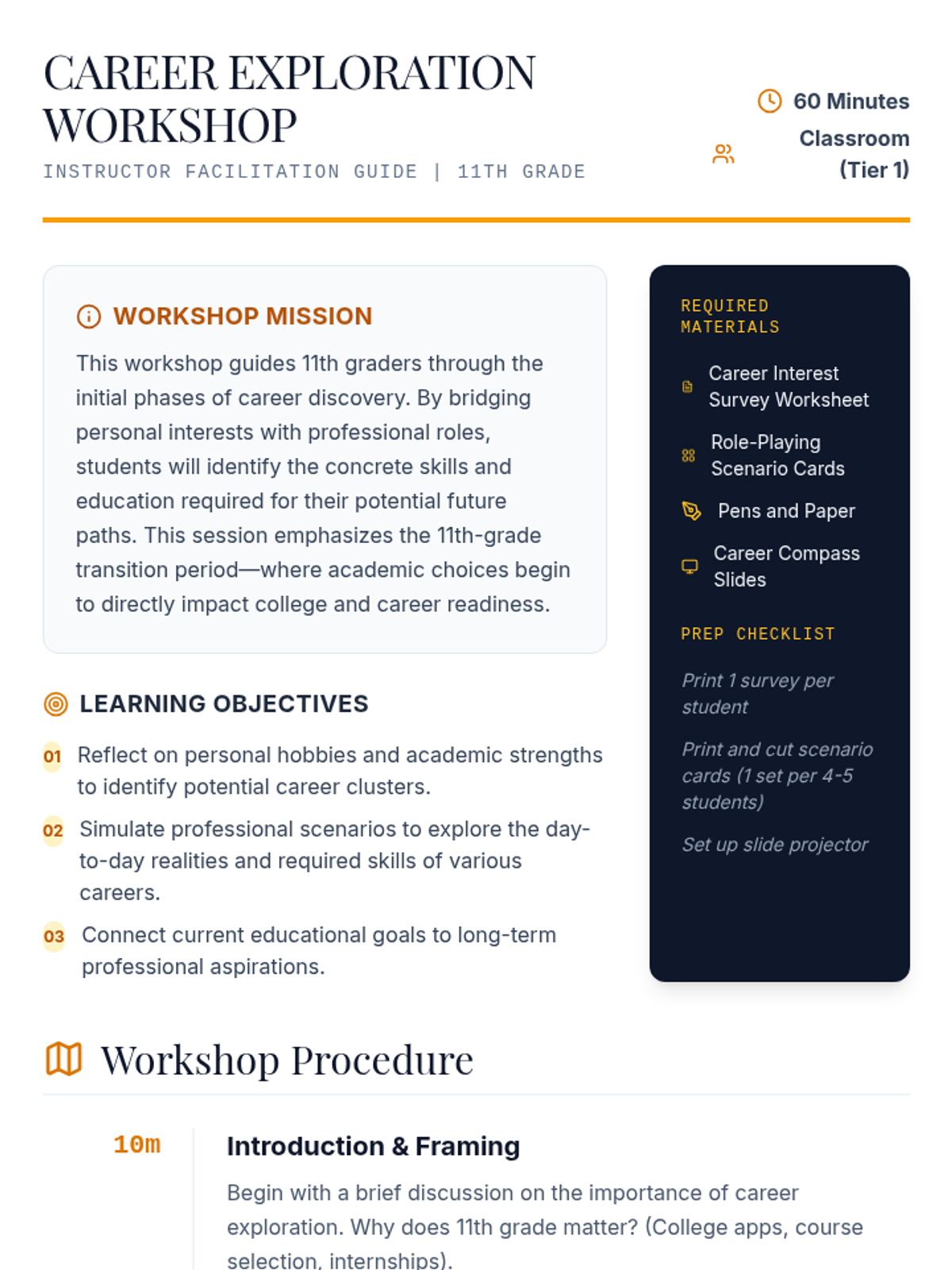 Career Exploration Workshop • Lesson • Lenny Learning