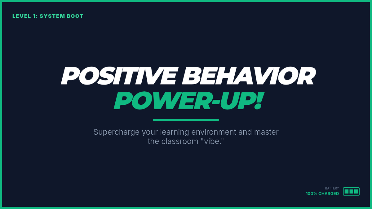 Positive Behavior Power-Up • Lesson • Lenny Learning