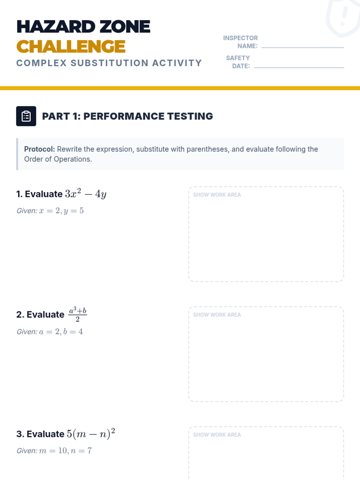 Hazard Zone Expressions • Lesson • Lenny Learning