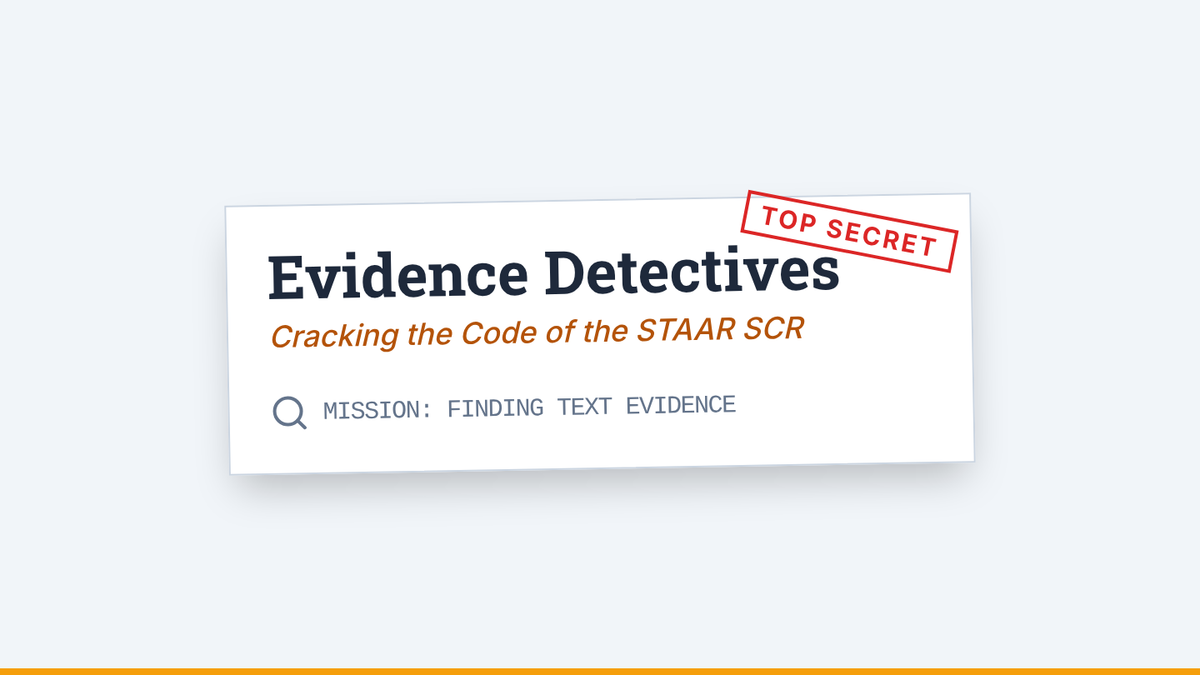 Evidence Detectives • Lesson • Lenny Learning