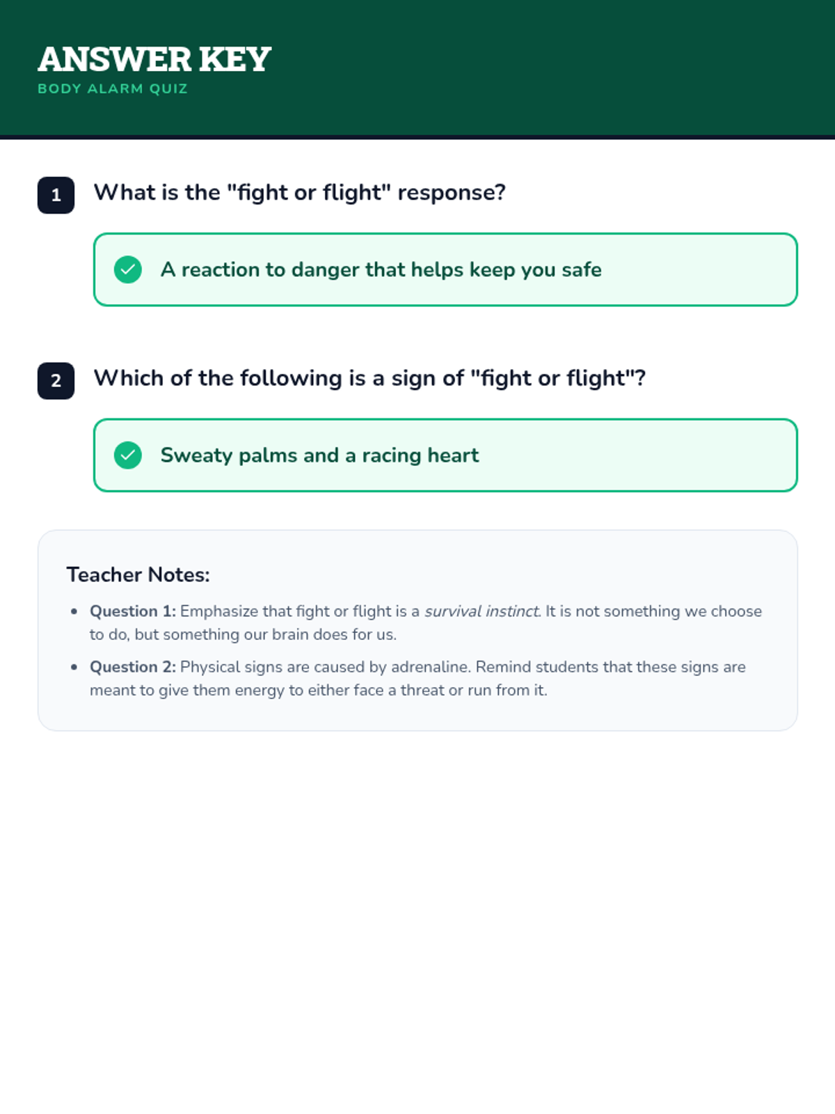 Body Alarm System • Lesson • Lenny.com