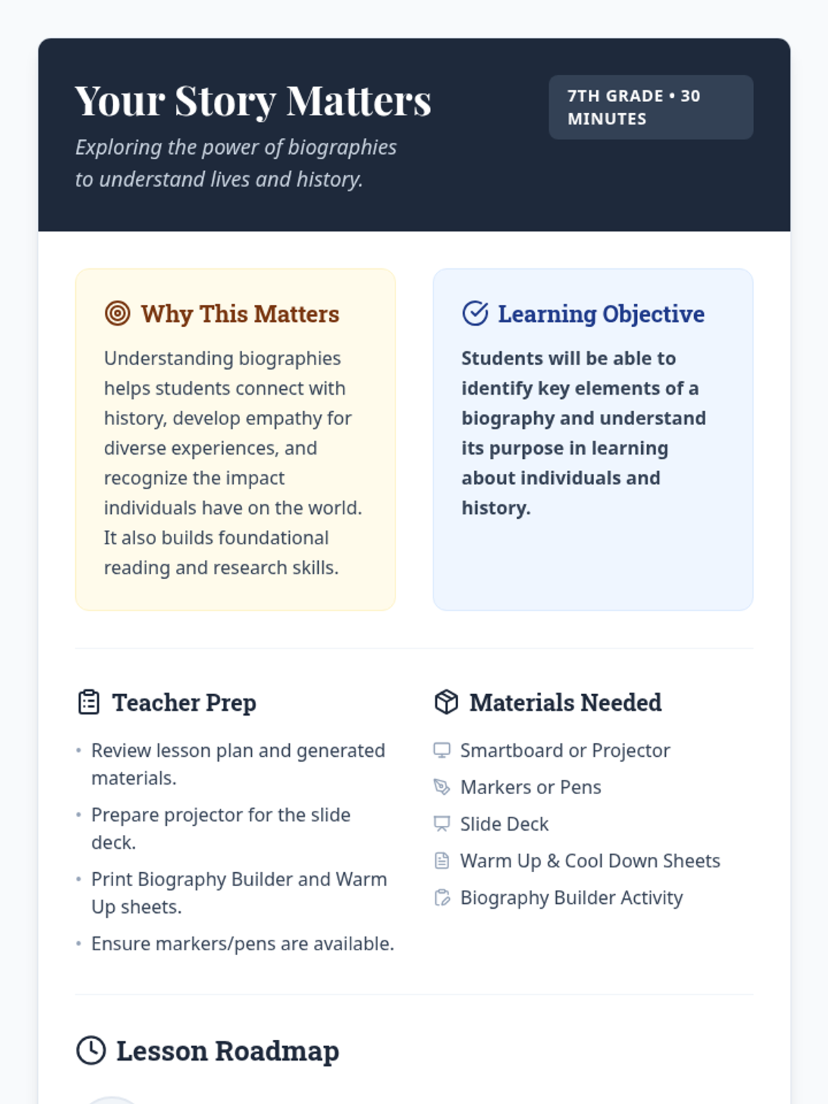 Your Story Matters • Lesson • Lenny.com