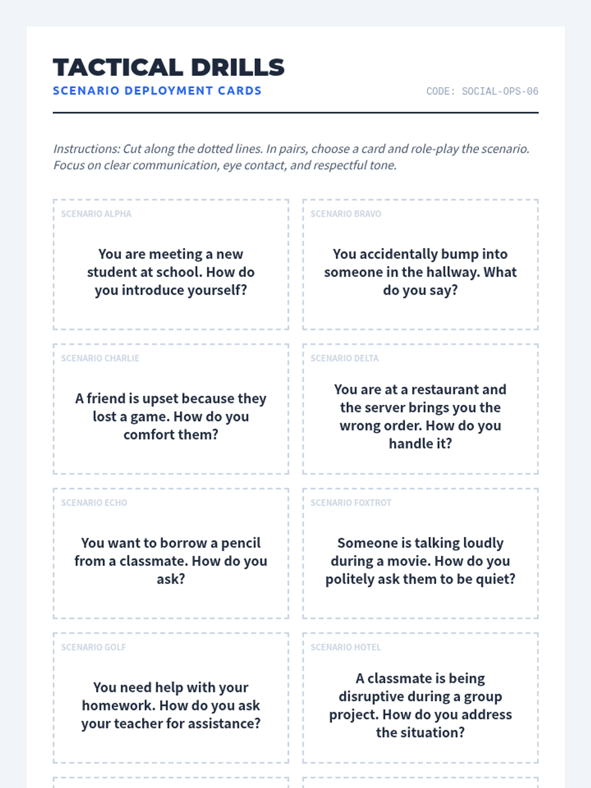 Manners Matter • Lesson • Lenny Learning